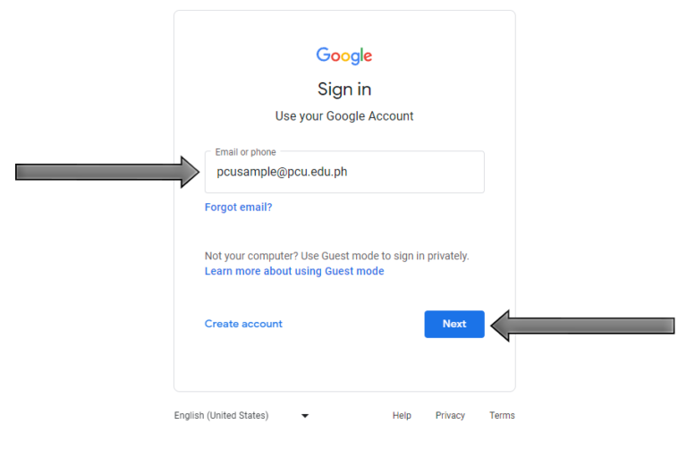 Google – How to Sign In – Edtech Manila